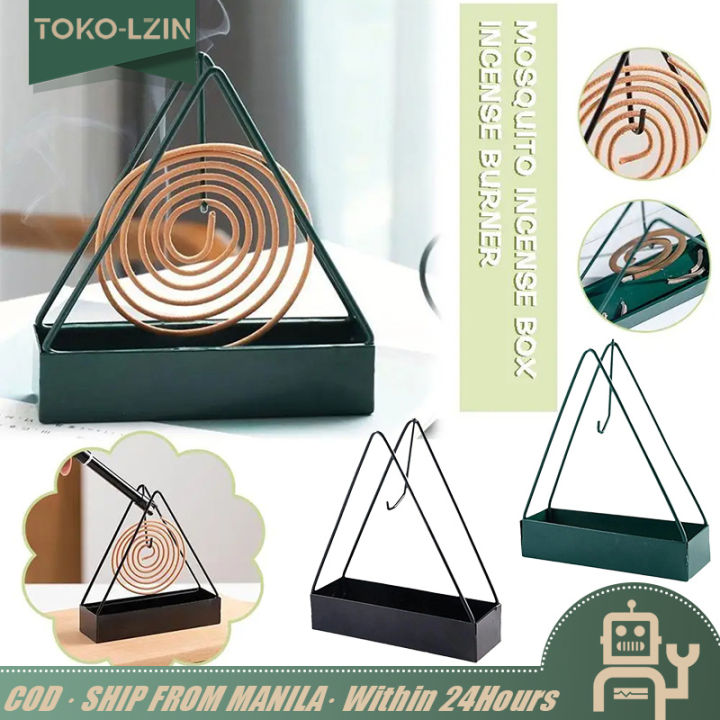 Mosquito Coil Stand Mosquito Coil Holder Mosquito Tray Triangular Iron ...