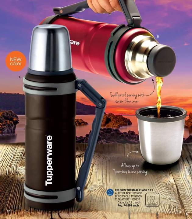 Tupperware Xploris Thermal Flask | Lazada PH
