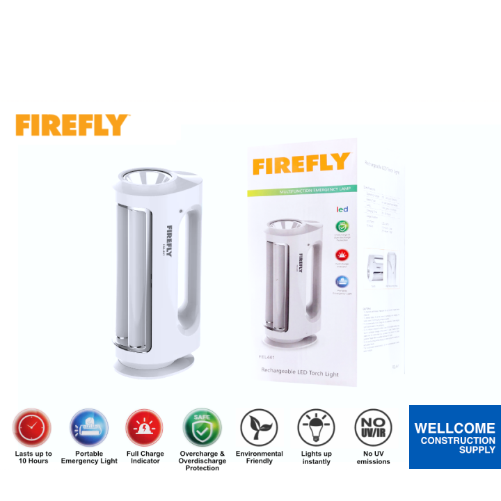 Firefly Rechargeable LED Torch Light FEL441 | Lazada PH