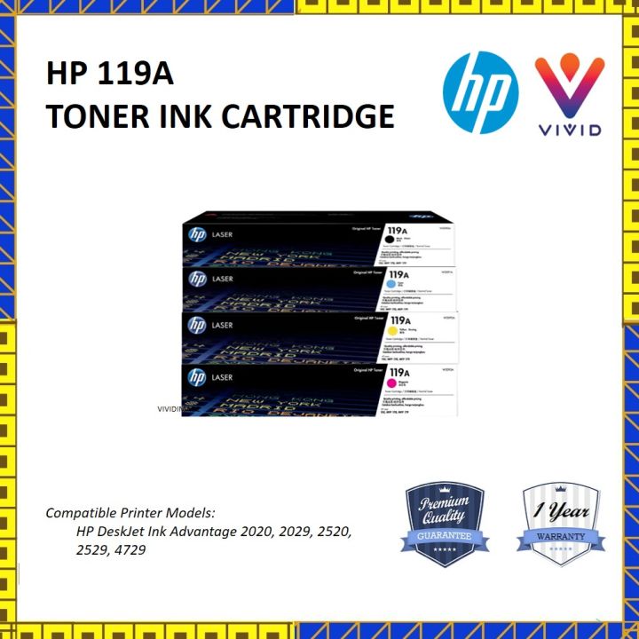 [SAME DAY DELIVERY] ORIGINAL HP 119A TONER CATRIDGE | Lazada