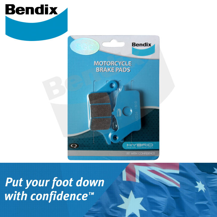 Bendix Motorcycle Brake Pads Front for Suzuki Skydrive 125, Smash 115 ...
