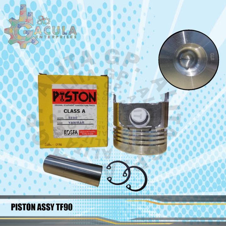 PISTON ASSY TF90 YANMAR DIESEL ENGINE | Lazada PH