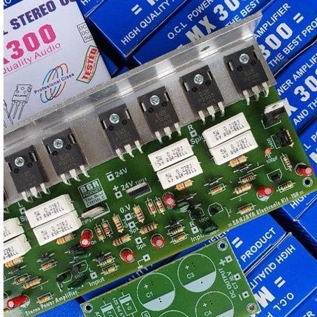 POWER AMPLIFIER MX300 STEREO BGR SANJAYA ELEKTRONIK | Lazada Indonesia