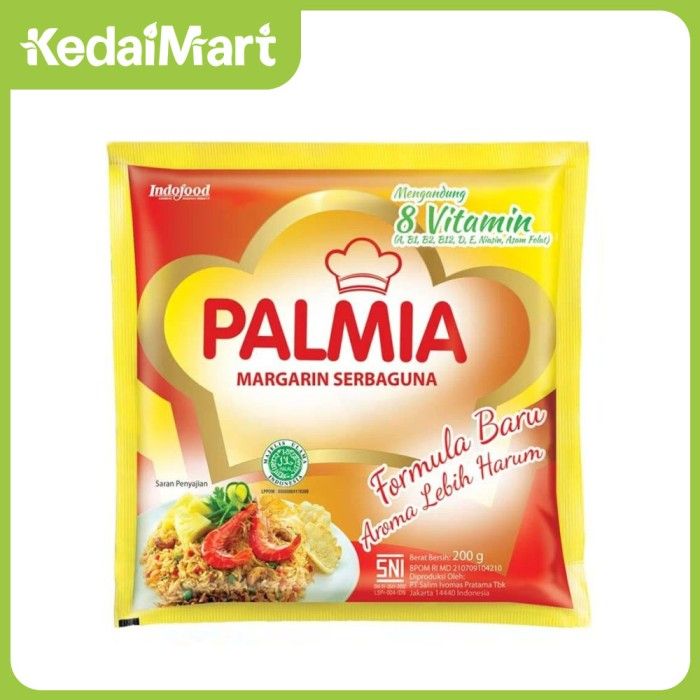 Simas Palmia Margarine Sachet 200 Gram | Lazada Indonesia