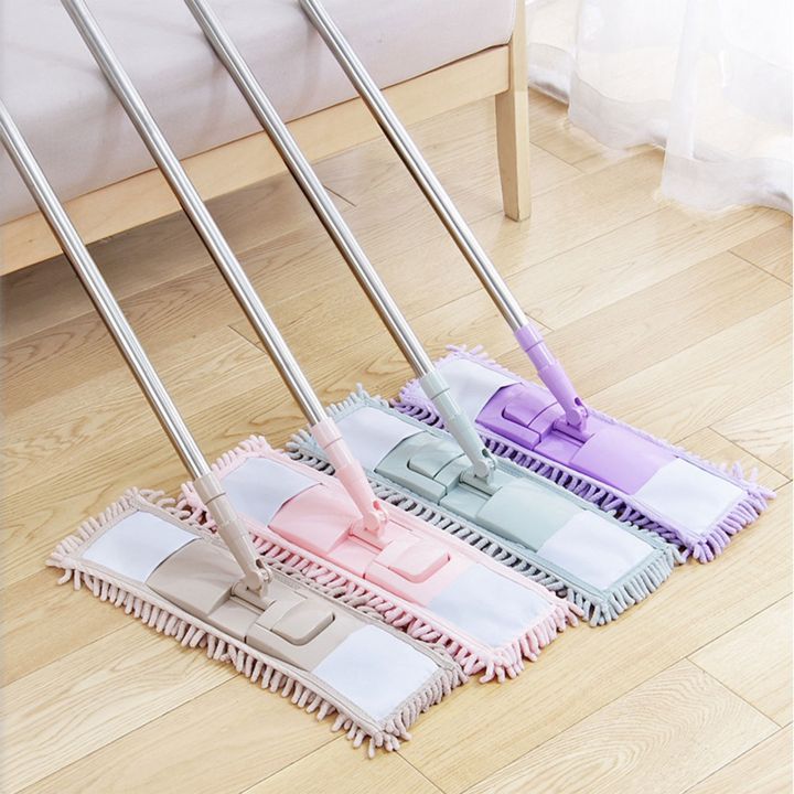 360 Rotating Washing Flat Mop Swivel Mop Cloth Household Wet And Dry ...
