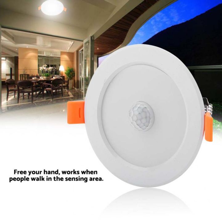 YUNLILI Kitchen 220V Ceiling PIR Sensor Motion Indoor Lights Recessed ...