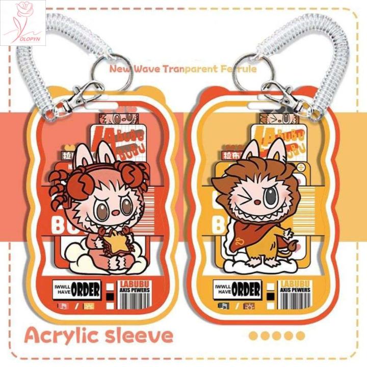 [COD] popmart ลาบูบู้ labubu คอห้อยคอ ที่ใส่บัตร maribu Tome คาวาอิ ...