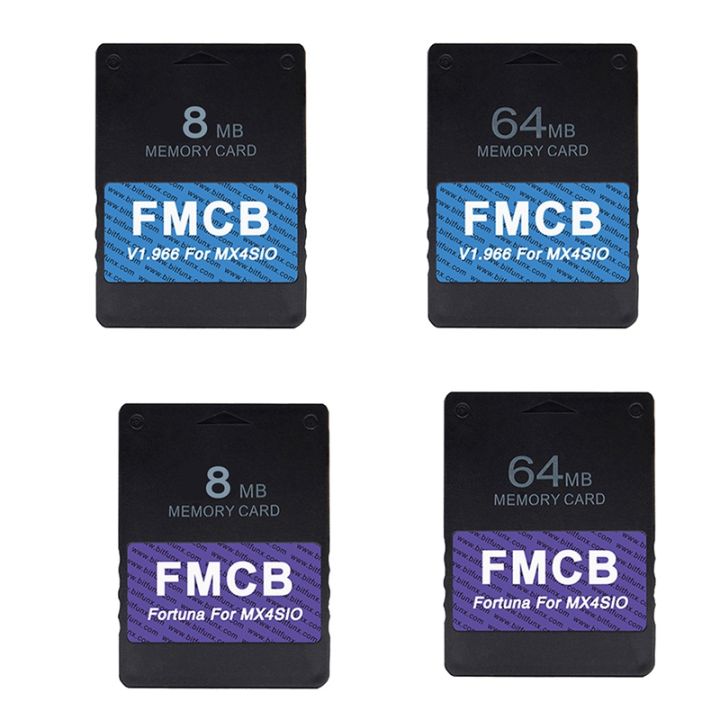 FMCB Card V1.966 for PS2 MX4SIO SIO2SD SD Card Adapter Installed OPL ...