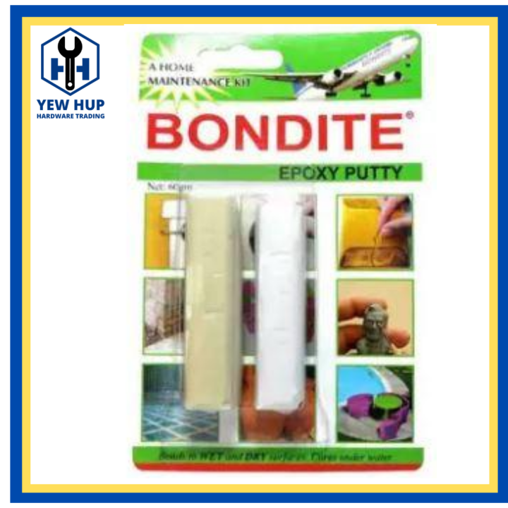 60GM BONDITE EX PUTTY FILLA Bondite Epoxy Putty Adhesive | Lazada