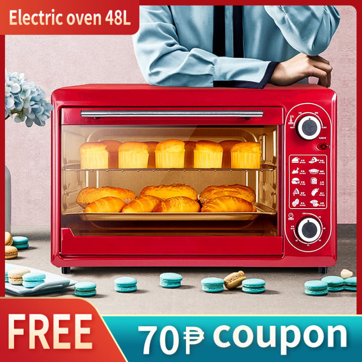 Multi-function electric oven 48-liter large-capacity oven Low ...