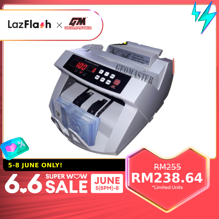 Local Geomaster Money Counter Machine ,Notes Counter , Bill Counter ...