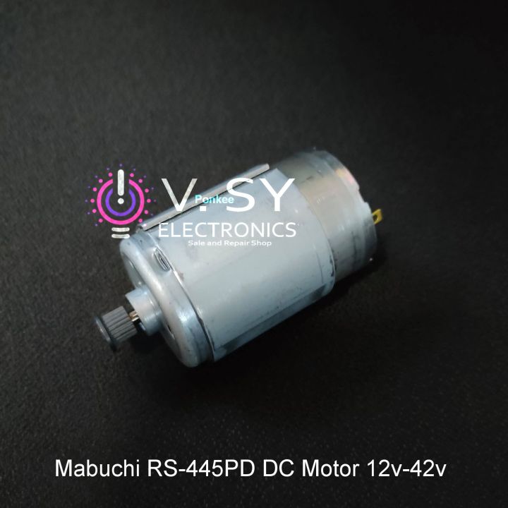 Original Mabuchi 12 volts DC Electric Motor RS-445PD DC Motor Carbon ...