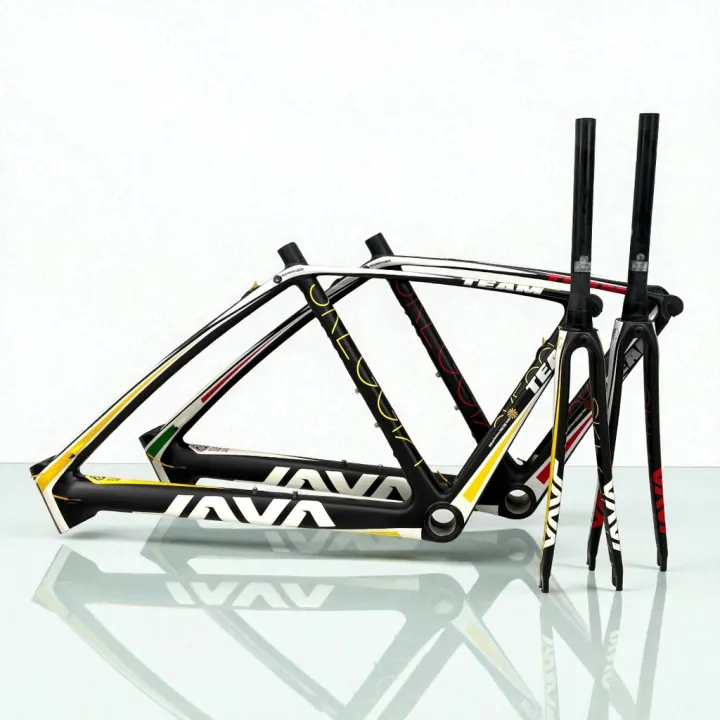 🚴♂️ เฟรมเซ็ต JAVA TEAM SKEGGIA (น้ำหนักเบาสุดเพียง 870กรัม!) | Lazada.co.th