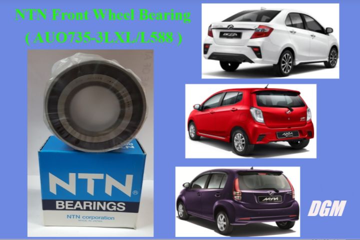 100% Original NTN Front Wheel Bearing For Perodua Myvi LagiBest / Axia ...