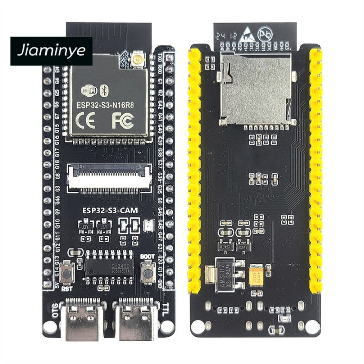 ESP32 S3 Development Board for Camera Module OV2640 8MB PSRAM 16 MB FLASH 2Pcs 2.4G Wifi Module ...