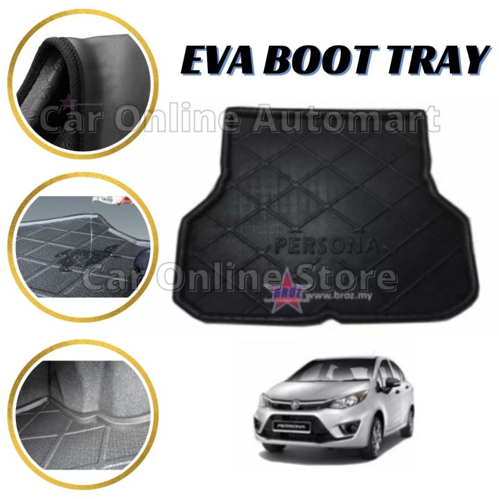 Proton Persona 2016 EVA Copolymer Car Boot Tray Luggage Cargo Trunk ...