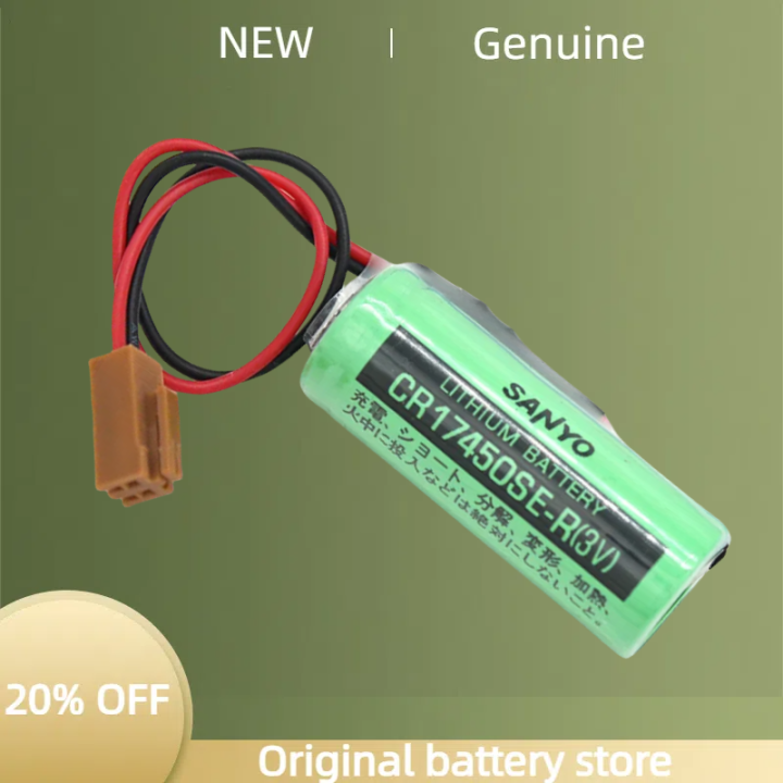 Free Shipping ☎ Original Sanyo Battery SANYO CR17450SE-R (3V) Battery ...
