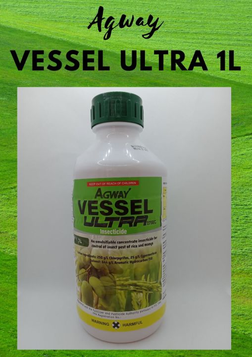 Agway VESSEL ULTRA 275EC- Insecticide 1L | Lazada PH