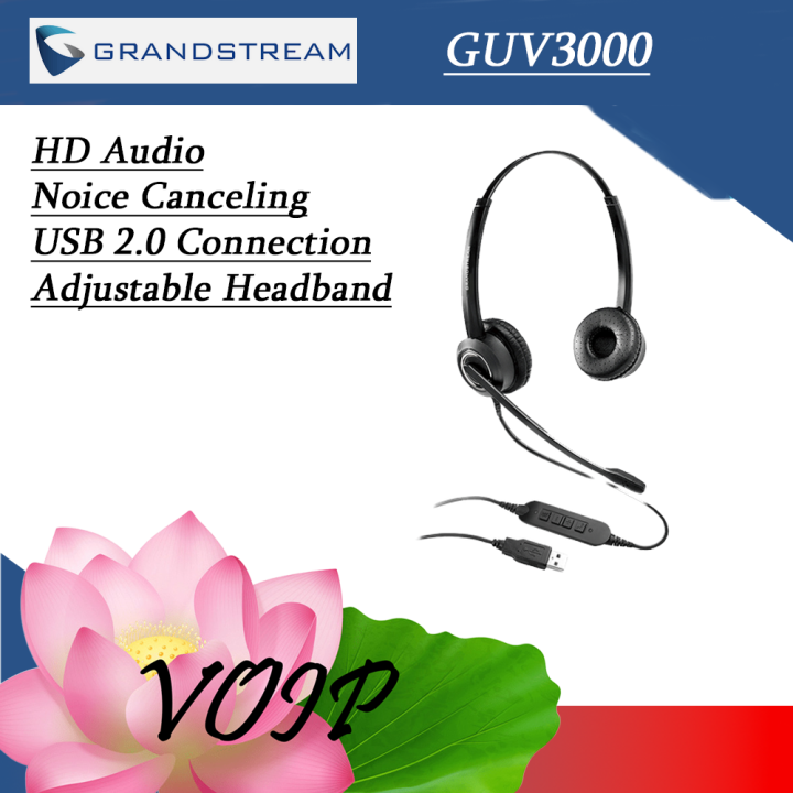 Grandstream GUV3000-Grandstream USB Headset (VAT INC PRICE) | Lazada PH