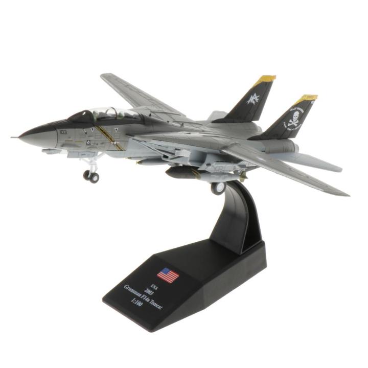 1:100 Diecast Model Toy F-14 Super Flanker Jet Fighter Aircraft hot ...