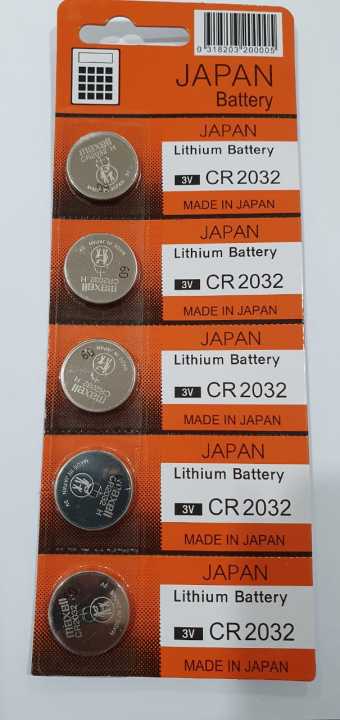 LITHIUM COIN CELL BATTERY CR2032 3V | Lazada