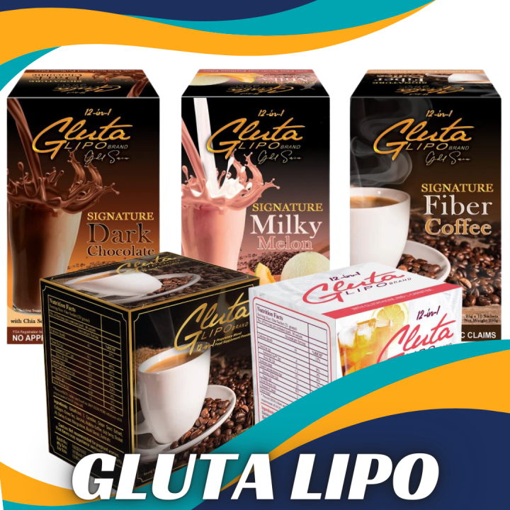 GLUTA LIPO - DETOX COFFEE, DETOX JUICE, FIBRE COFFEE, MILKY LEMON, DARK ...