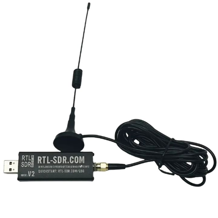 SDR Software-Defined Radio Receiver RTL-SDR V2 RTL2832U Equipped with ...