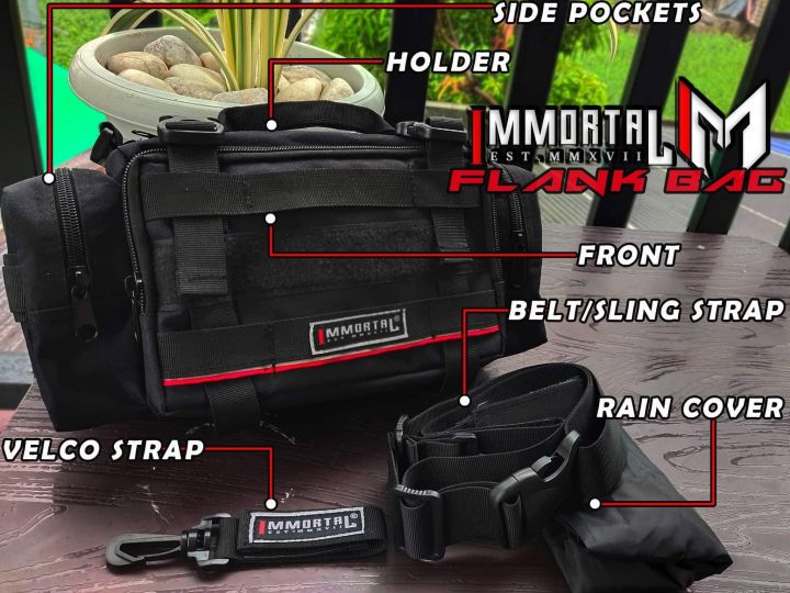 Flank Bag by Immortal Flankbag Convertible to Handle Bar Body Hand ...