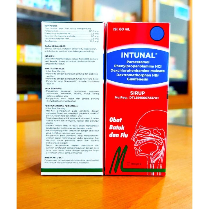 Intunal Syrup 60 ml | Lazada Indonesia