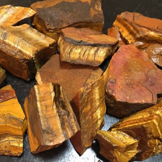 Raw Tigers Eye Crystal - golden tiger eye stone - healing crystals and ...