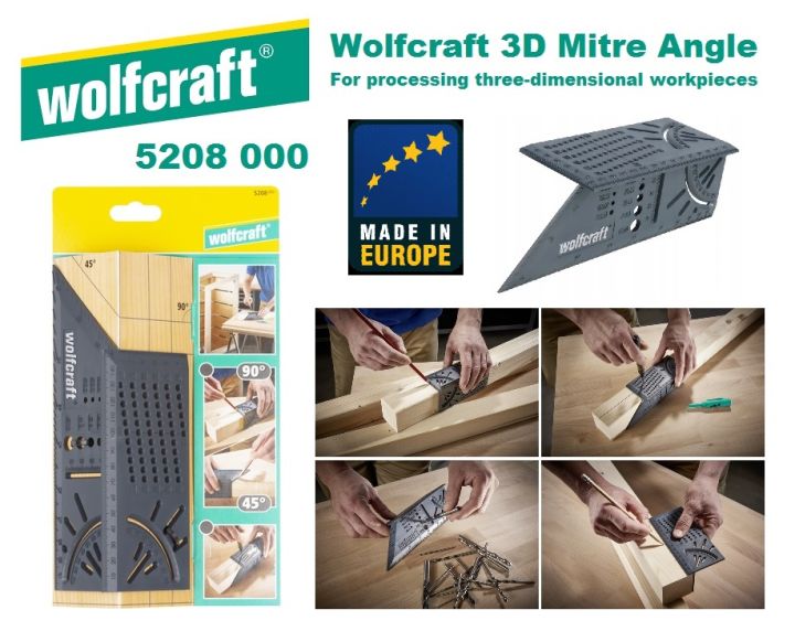 Wolfcraft 5208000 3D Mitre Angle Measuring Tools | Lazada