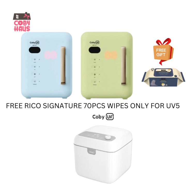 COBY V5/V3 LED UV STERILIZER (FREE RICO SIGNATURE 70PCS WIPES) / COBY ...