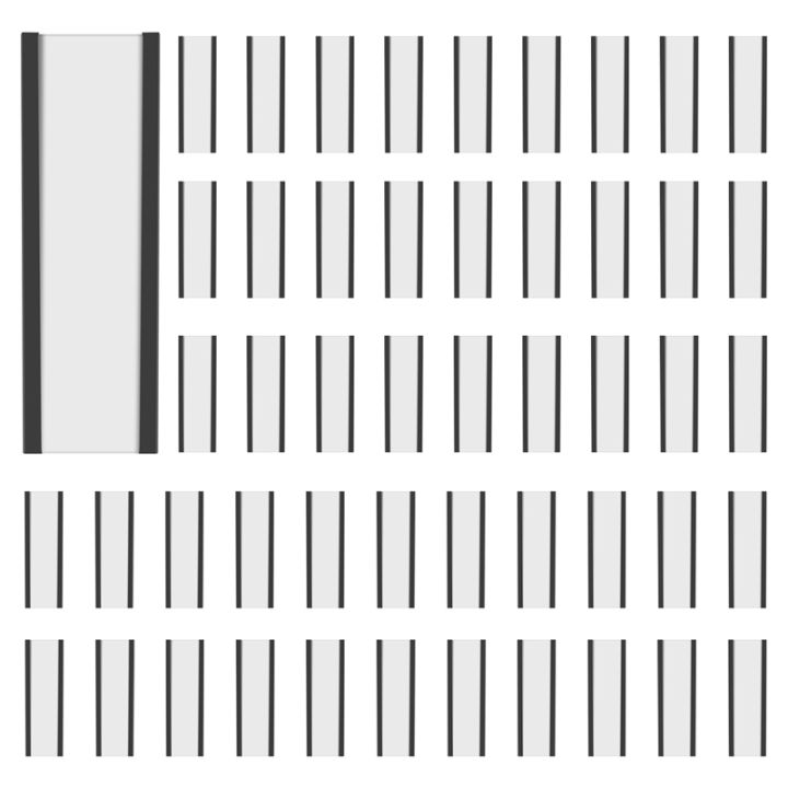 Magnetic Label Holder C Channel Magnetic Labels, Magnetic Data Card ...