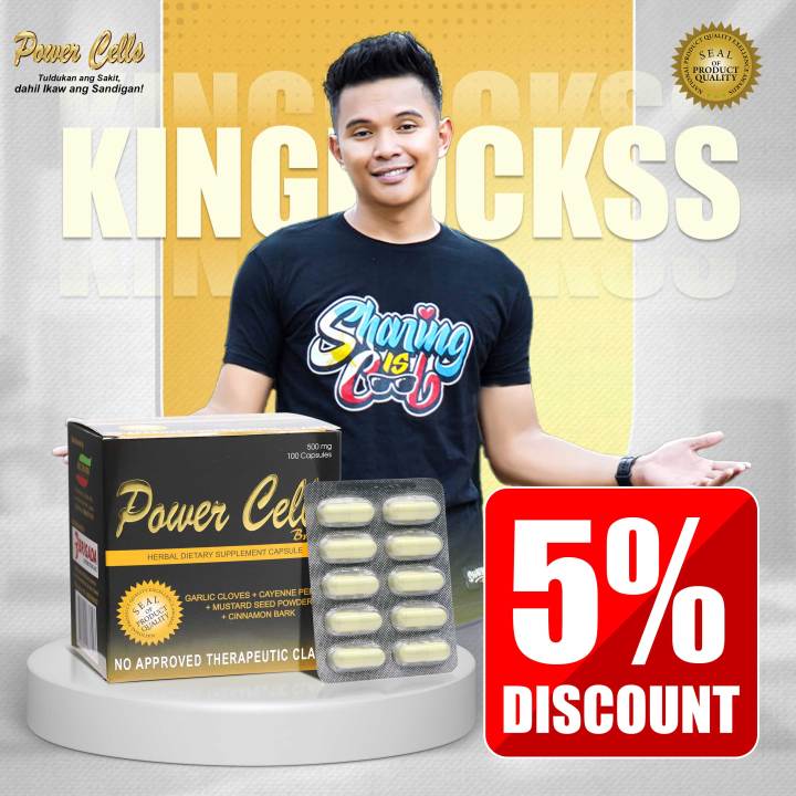 Power Cells Herbal Capsule (KingLuckss - BRIGKLFB1 5% Discount) | Lazada PH