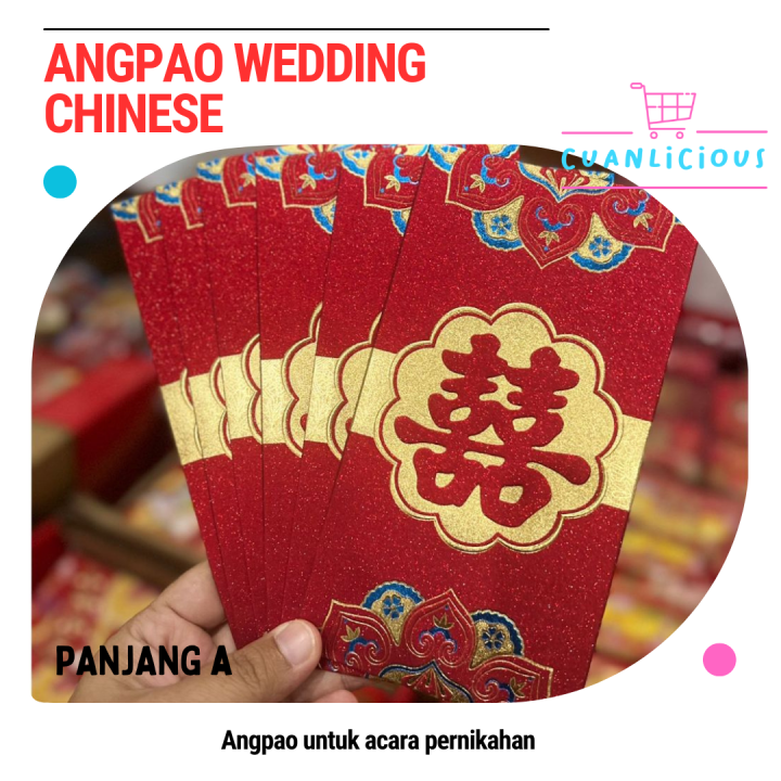 Angpao Wedding Chinese - Angpao Pernikahan Xuang Xi | Lazada Indonesia