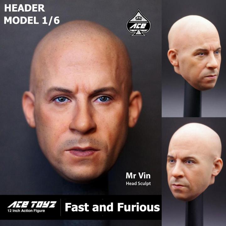 Model โมเดล Vin diesel วิน ดีเซล จากเรื่อง The Fast เดอะฟาสต์ เร็วแรง ...