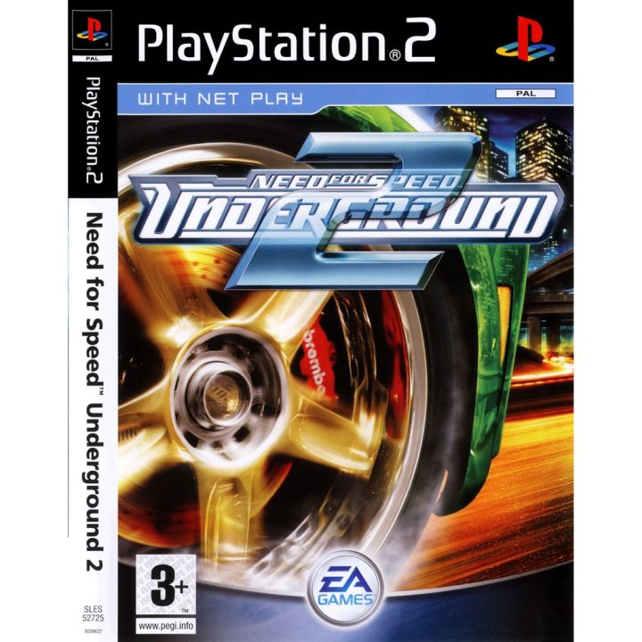 แผ่นเกมส์ Need For Speed Underground 2 PS2 Playstation2 คุณภาพสูง ราคา ...