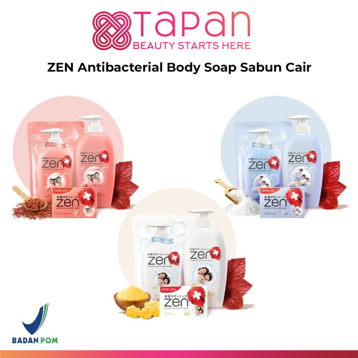ZEN Antibacterial Body Soap Sabun Cair | Lazada Indonesia