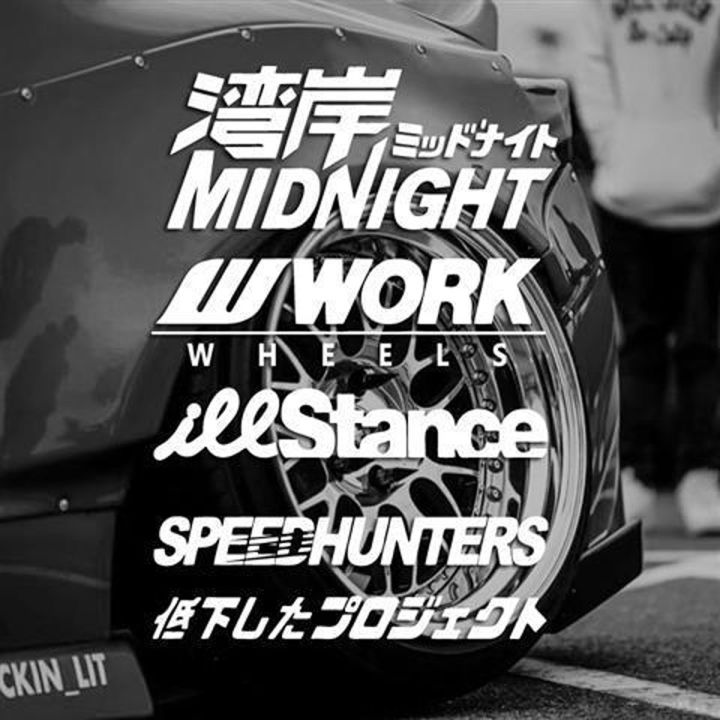 JDM reflective car stickers waterproof scratch decals rear windshield ...