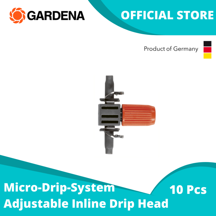 GARDENA Micro-Drip-System Adjustable Inline Drip Head G8392 | Lazada ...