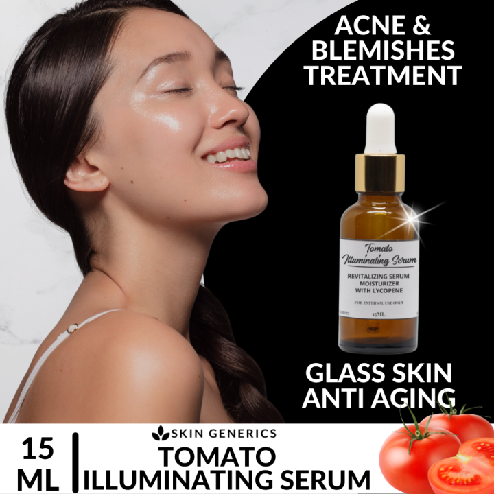 [ TOMATO NIACINAMIDE SERUM ] SkinGenerics Tomato Illuminating Face Serum Whitening Treatment ...