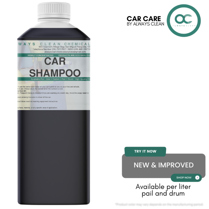 CAR SHAMPOO 1 LITER | Lazada PH