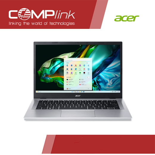 ACER ASPIRE A314-36P-C2PA Pure Silver Intel N100 8GB RAM 256SSD Shared ...