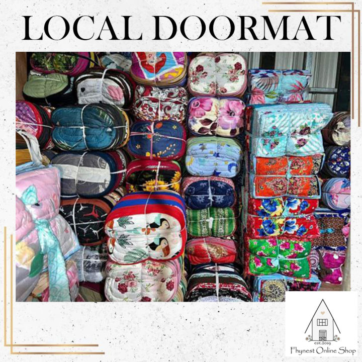 DOORMAT LOCAL RANDOM DESIGNS AND COLOR BASAHAN SA PAA | Lazada PH