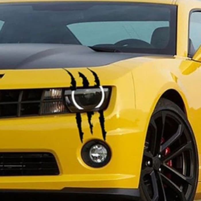 sticker stiker mobil cakaran kap lampu cutting 1pcs - Putih | Lazada ...