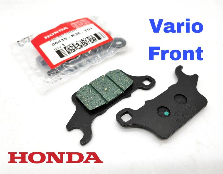 Front Rear Honda Disc Brake Pad Vario Click 150 Caliper Motor Brake ...