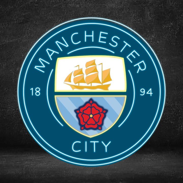 Plug & Play Neon Sign - MANCHESTER CITY LOGO | Lazada