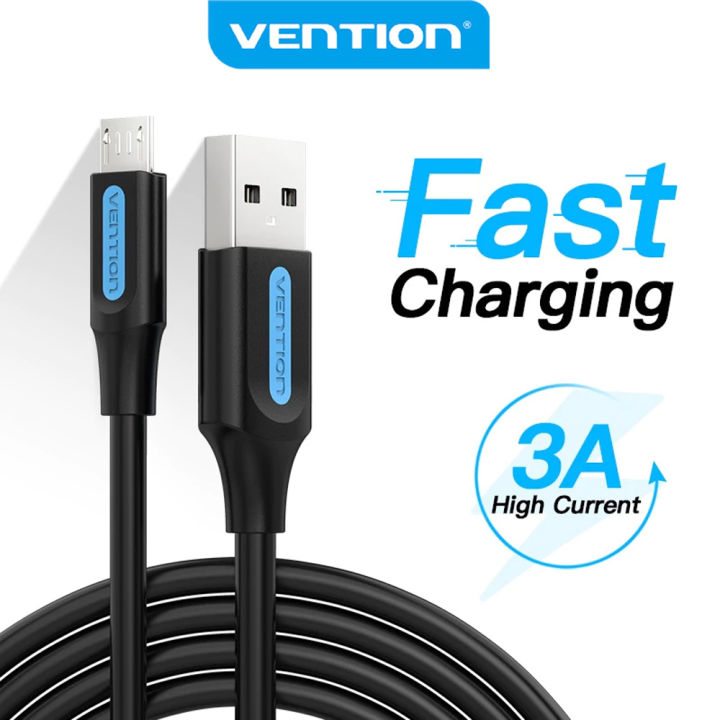 Vention high quality USB 2.0 fast charging data cable micro usb ...