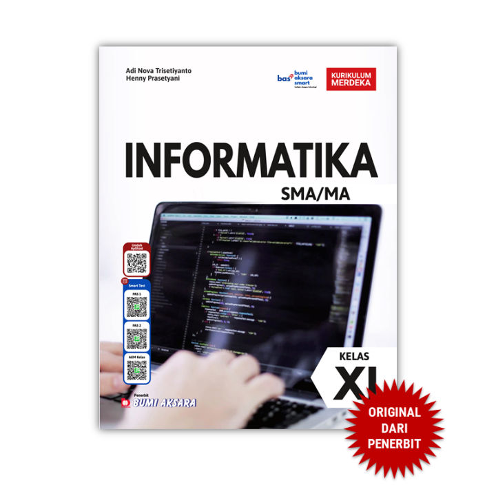 Informatika Kelas XI SMA Kurikulum Merdeka | Lazada Indonesia