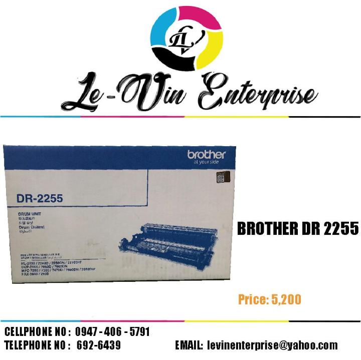 Brother DR-2255 Original Drum Unit Toner Cartridge | Lazada PH